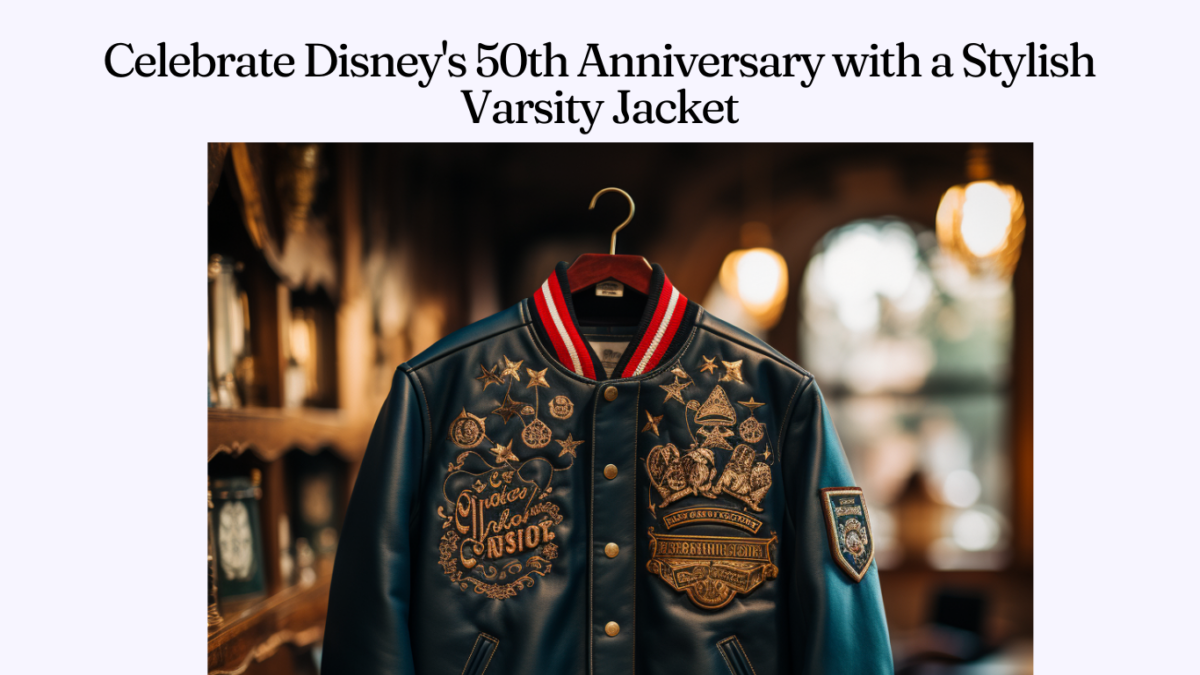 Celebrate Disney's 50th Anniversary with a Stylish Varsity Jacket ...