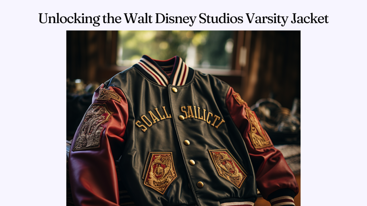 Unlocking the Walt Disney Studios Varsity Jacket - Disney Varsity Jacket